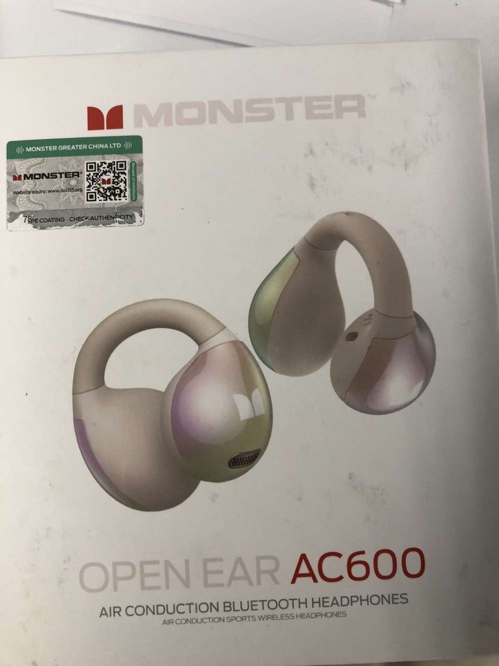 Monster open ear buds, never used, #2A5 - BidBroz