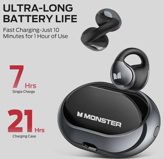 Monster open ear buds, never used, #2A5 - BidBroz