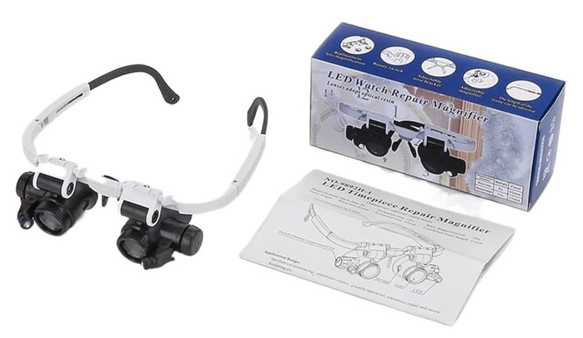 Lab Microscope Accessories 2LED Head- #2DH181 - BidBroz