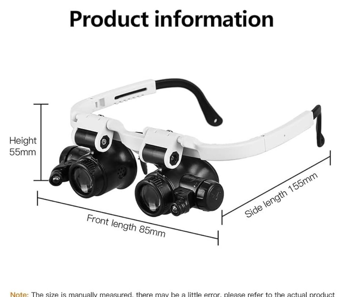 Lab Microscope Accessories 2LED Head- #2DH181 - BidBroz