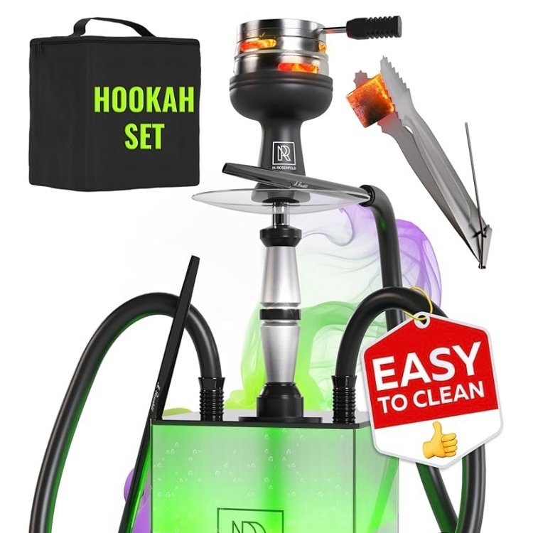 Square hookah set - BidBroz